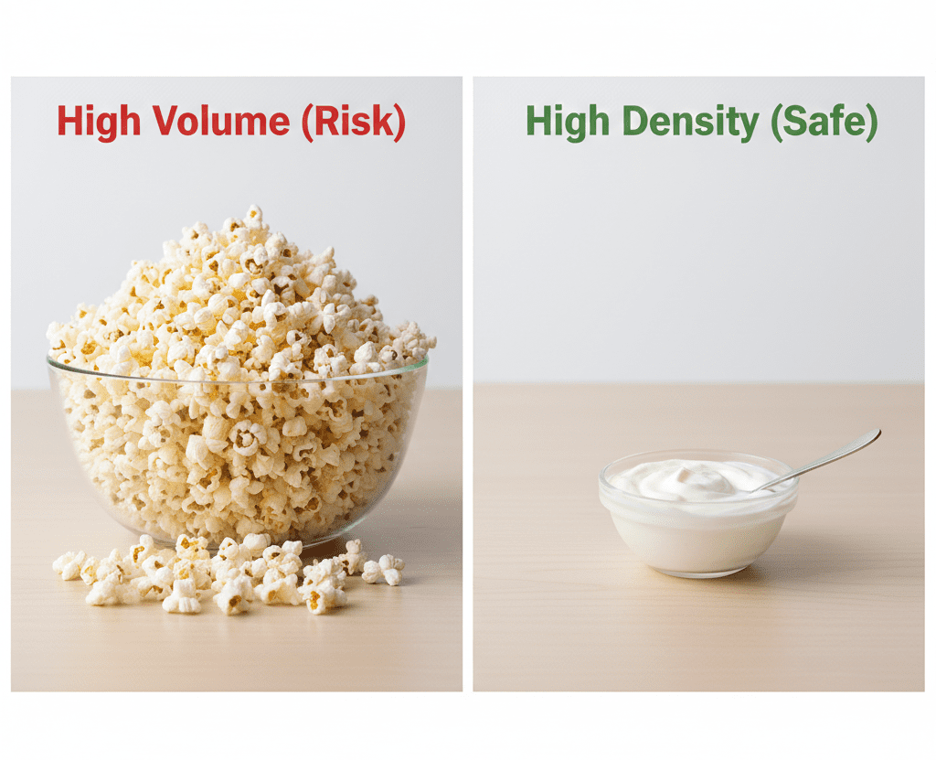 GLP-1 Texture Traps: Why Popcorn and Salads Cause Bloating